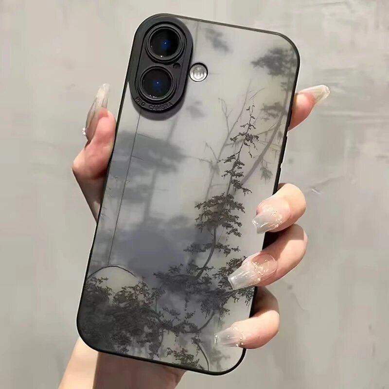 Красивый силиконовый чехол для iPhone 17 Pro Max, 16, 15 Pro, 14, 13, 12, 11, XR, 17 айфон 14 про