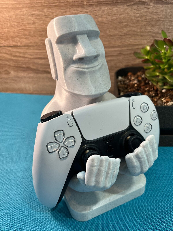 Подставка для геймпада PS5 / PS4 - Статуя Моаи, держатель контроллера, стенд dualshock dualsense, кронштейн джойстика