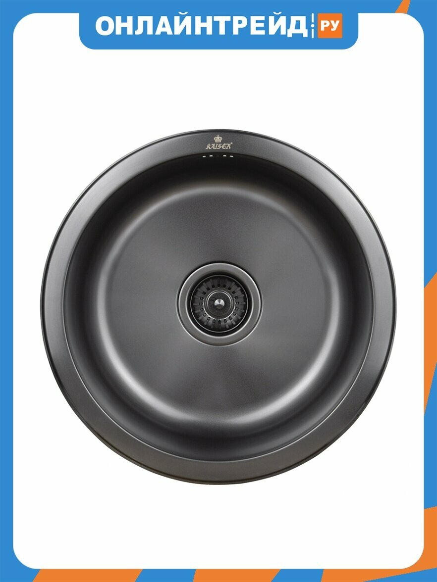 Мойка для кухни Kaiser® Kaiser Steel (KSM-4302) Графит