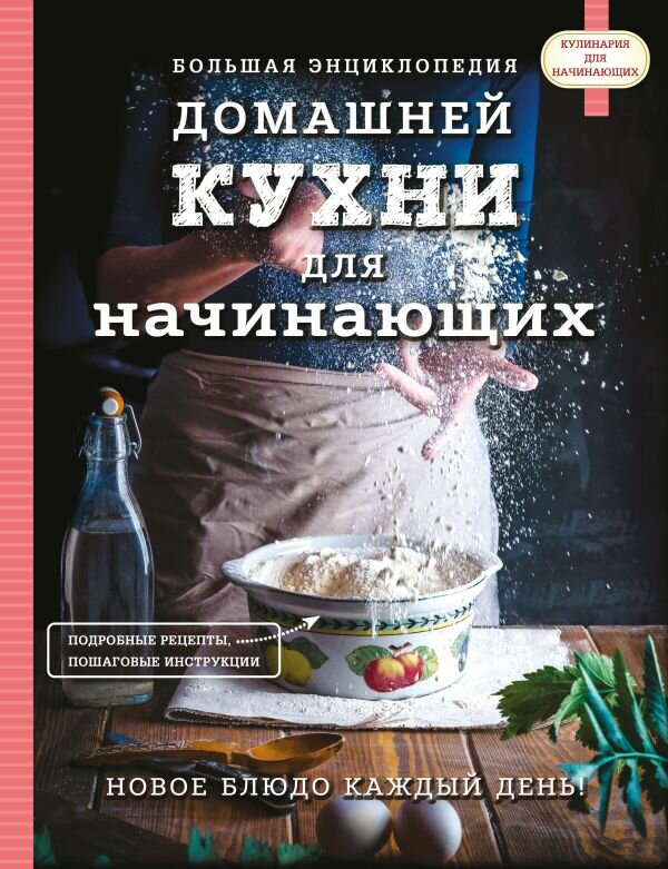 Книга ЭКСМО Большая энциклопедия домашней кухни для начинающих