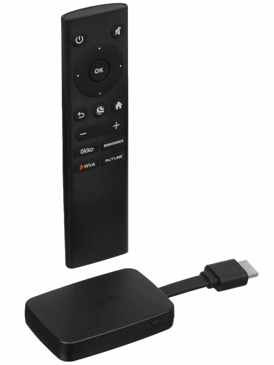 Медиаплеер Sber SberBox 4K SBDV-00004C Black