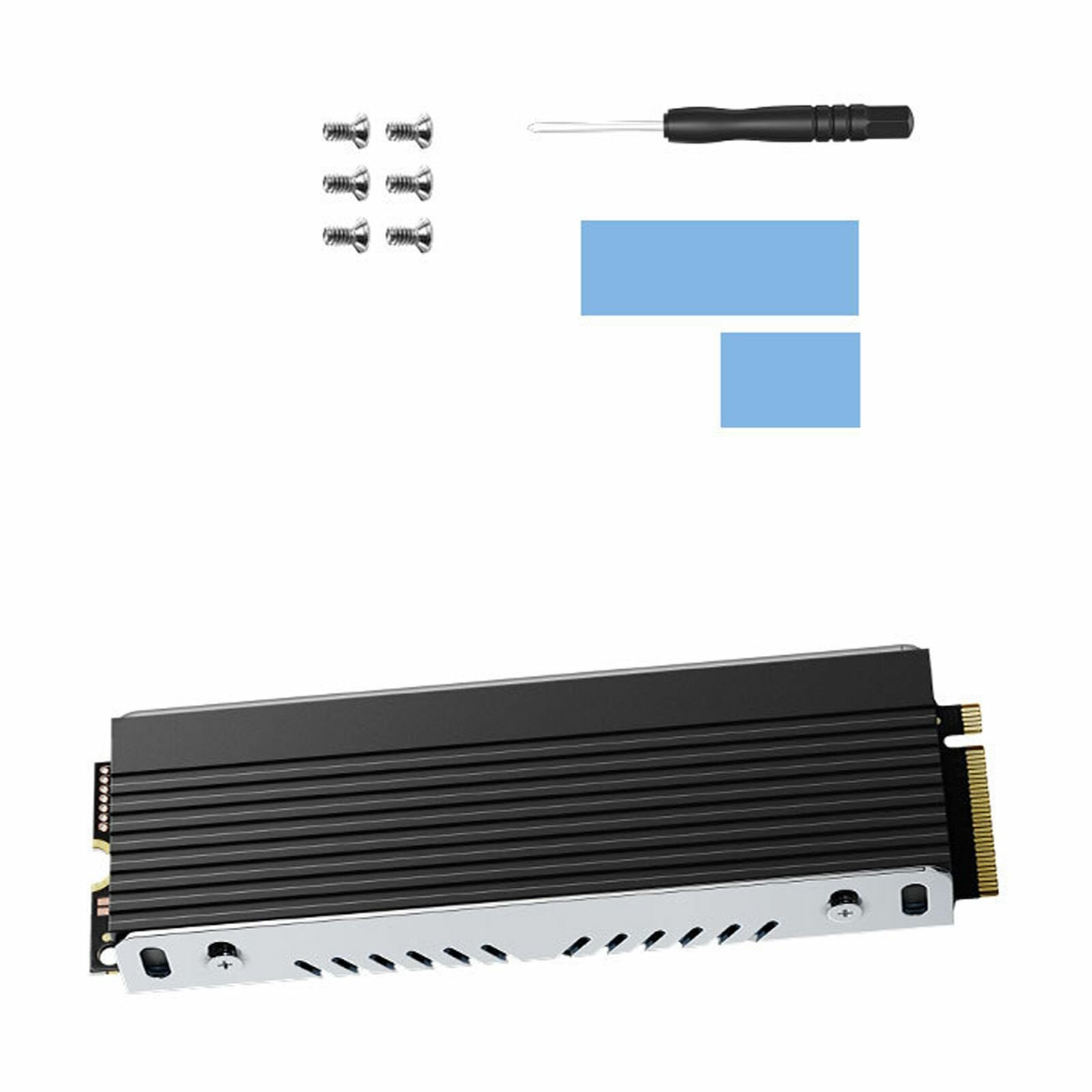 Иктив - новый алюминиевый радиатор для SSD M2 2280 NVMe поддерживает настройку
