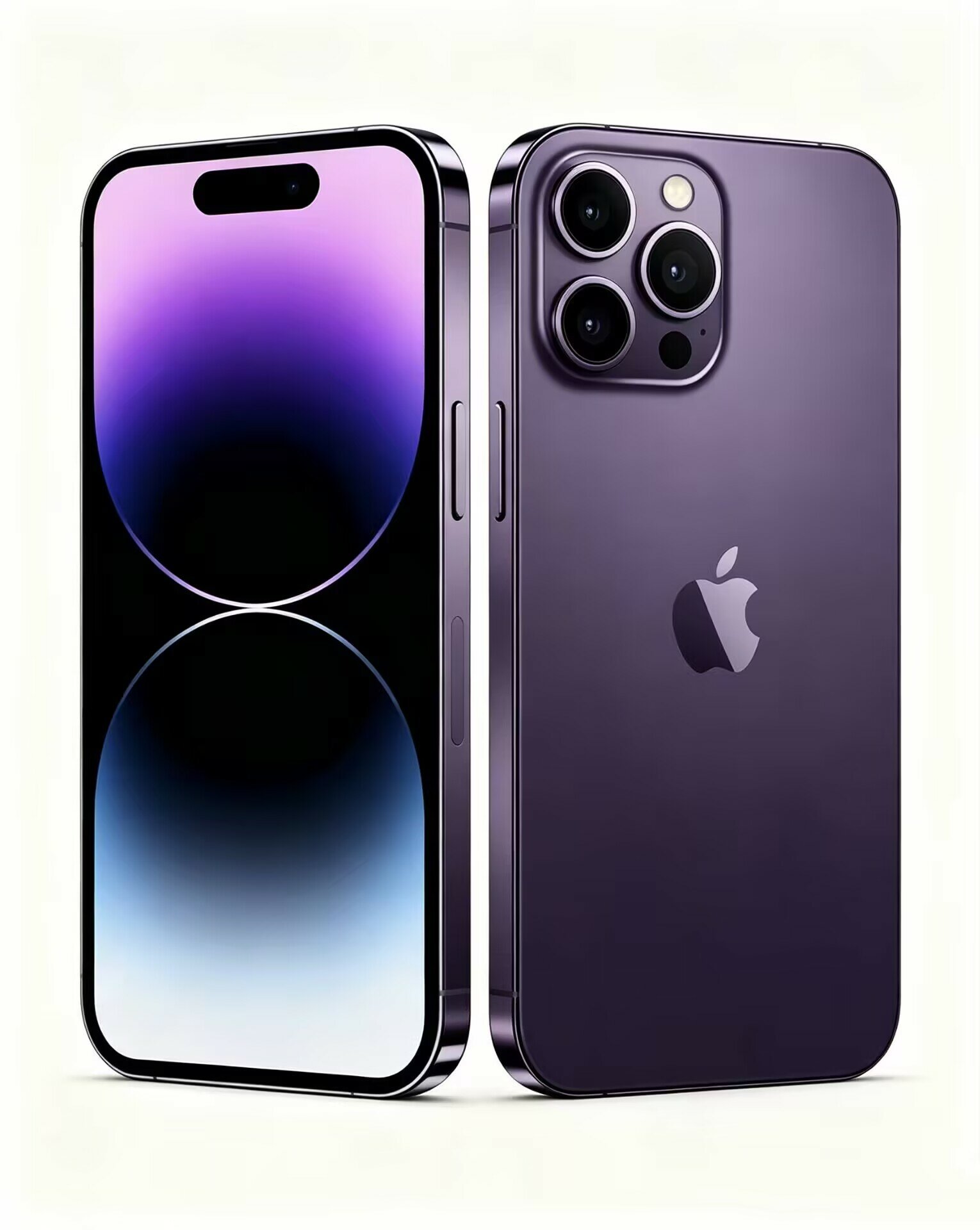 (Официальная гарантия) Смартфон Оригинал Apple iPhone 14 Pro Deep Purple, 6,1", OLED, 12 ГБ/128ГБ, 5G, NFC, без RuStore