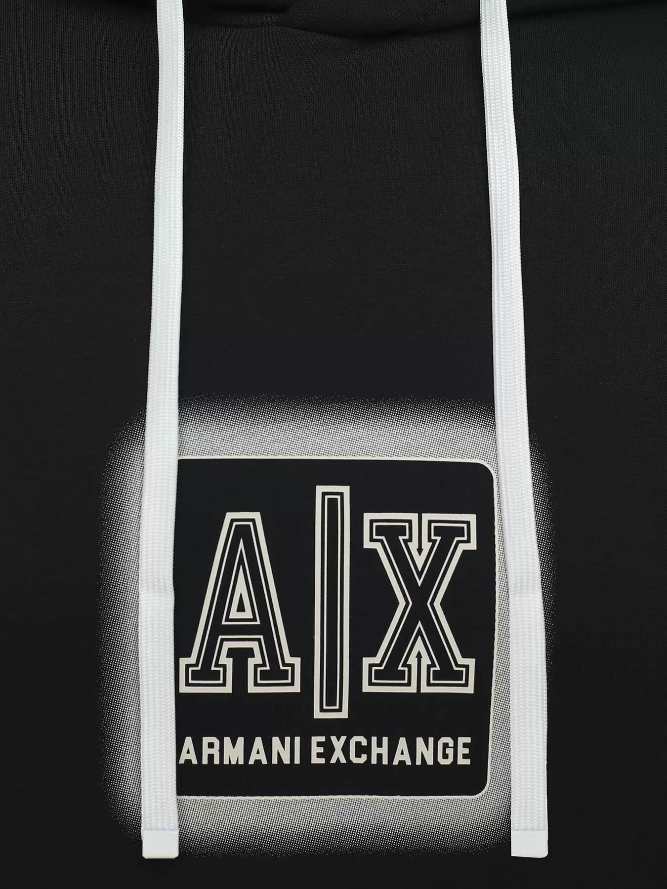 Худи Armani Exchange, размер XXL, , темно-синий — фото 1