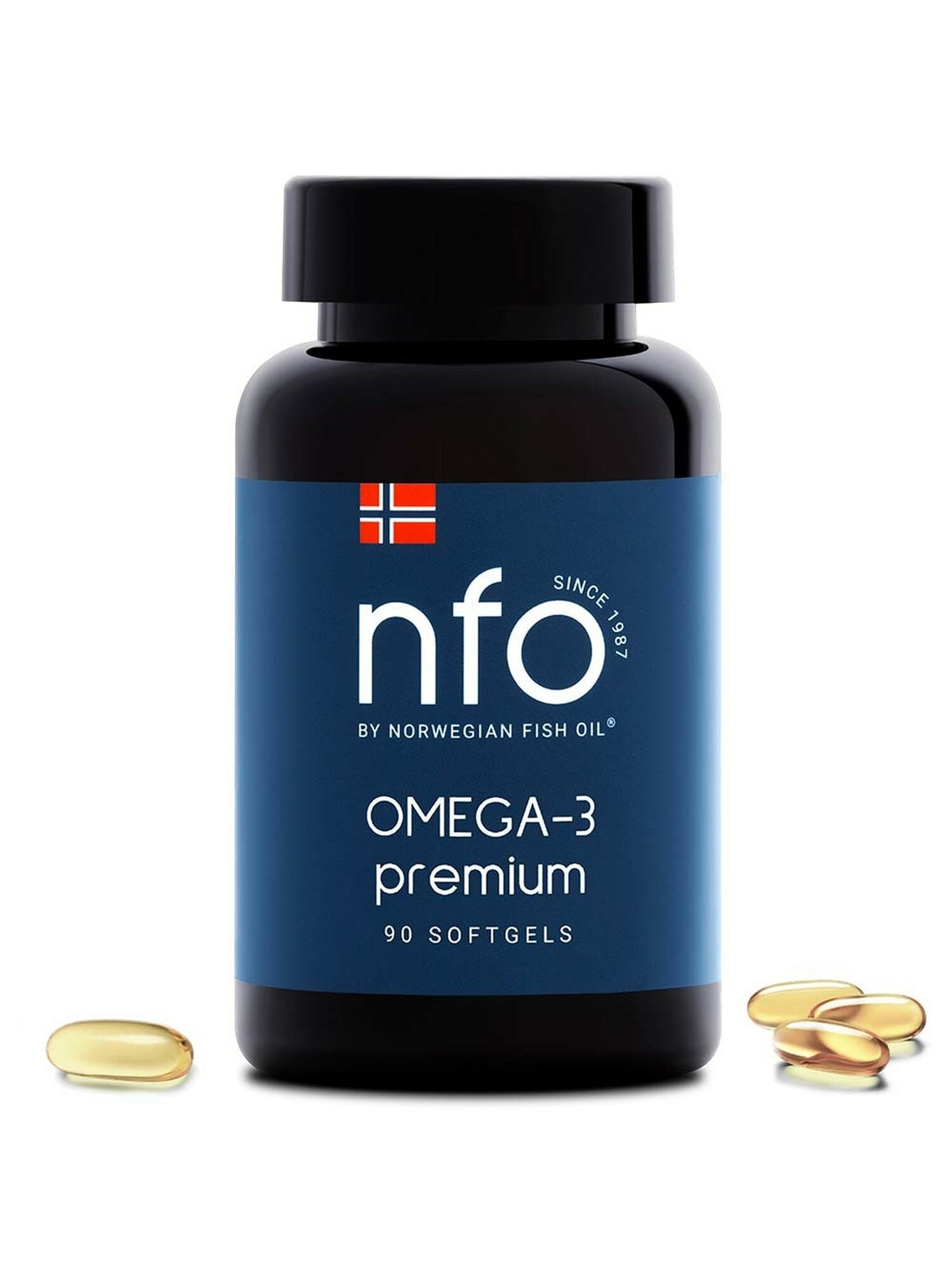 NFO ОМЕГА-3 премиум N90 капс ПО 1008МГ — Капсулы массой 1008 мг - 90 шт в уп.