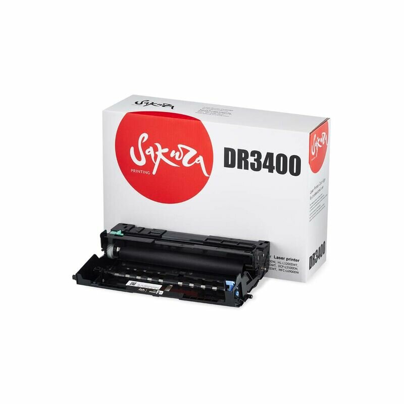 Фотобарабан DR-3400 для Brother DCP-L5500DN, MFC-L5750DW, MFC-L5700DN, HL-L5100DN Sakura