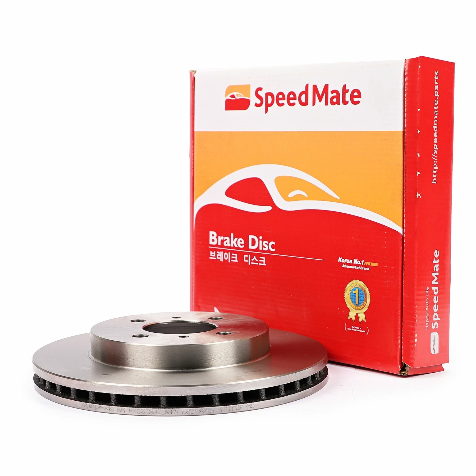 SPEEDMATE Диск тормозной MITSUBISHI Colt IV, Lancer IV, V, VI, Lancer VII (X) SM-BDJ151