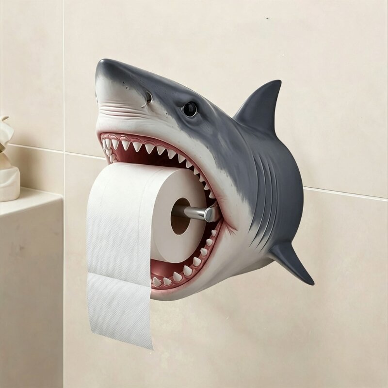 Держатель для рулонной бумаги Shark для ванной комнаты