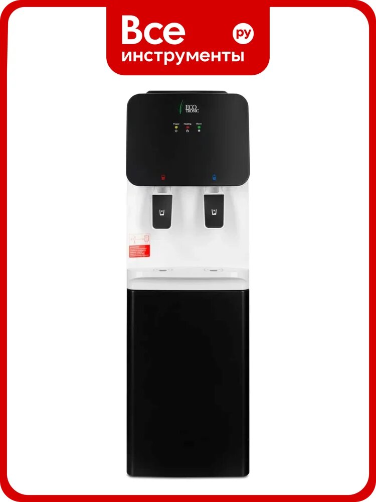 Кулер напольный ECOTRONIC J1-LCN XS black-white 12838