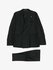 Комбинезон Tagliatore Double-breasted peak-lapel suit, размер 52, черный
