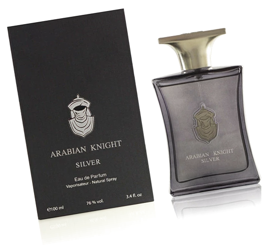 Парфюмерная вода Arabian Oud Arabian Knight Silver 100 мл мужская - Серебряный Рыцарь Востока