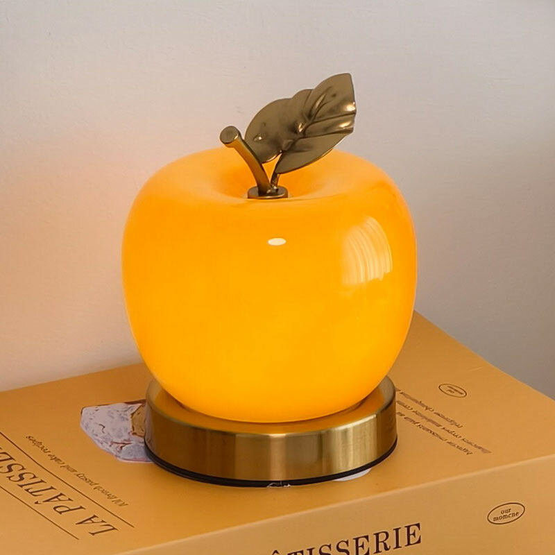 Apple перезаряжаемый ночник Рождественский подарок Ping An фруктовое украшение настольная лампа подарок для девочек украшение рабочего стола атмосферный свет