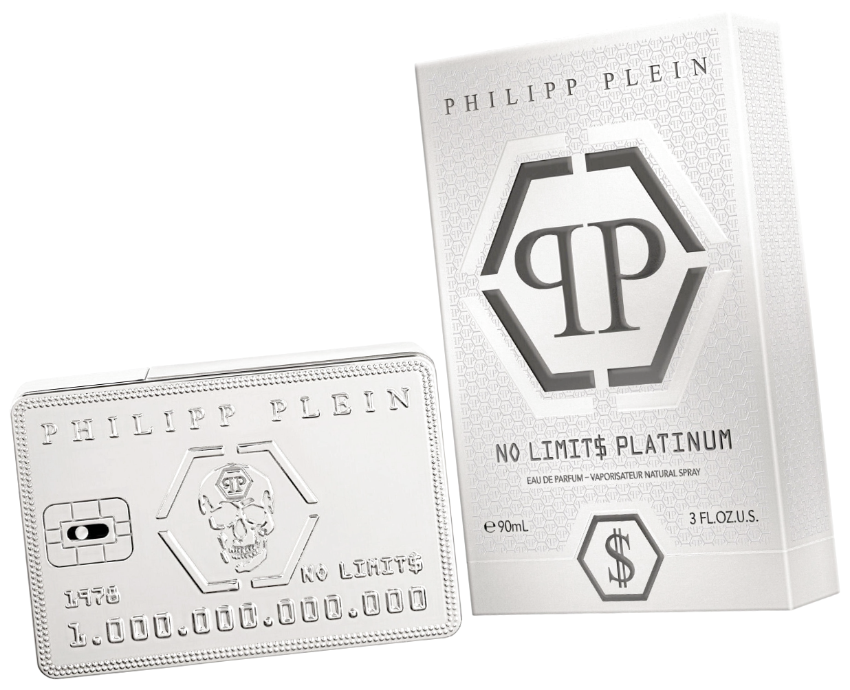 Philipp Plein No Limits Platinum мужской аромат 90 мл / Филипп Плейн Платинум