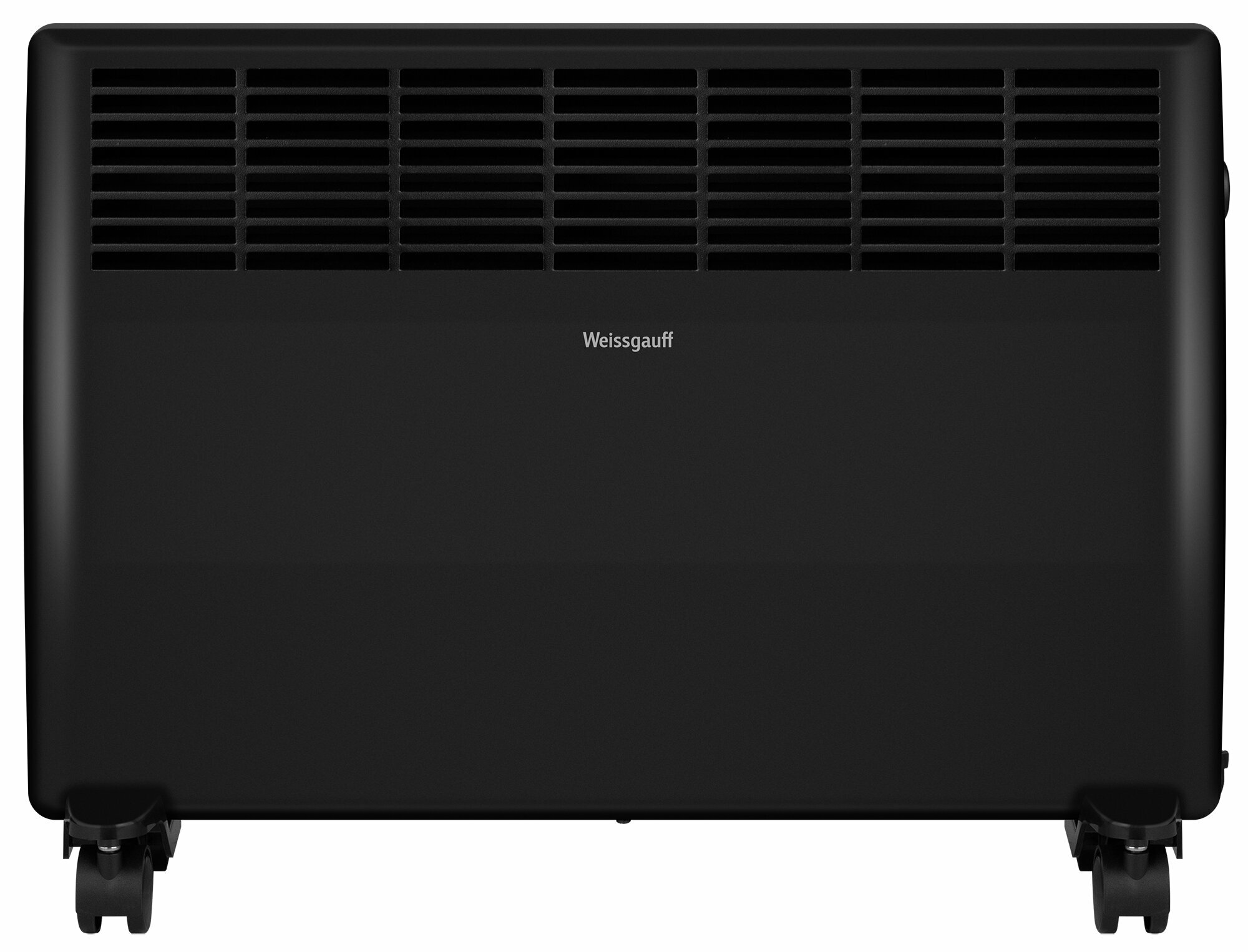 Конвектор электрический Weissgauff WCHM 1500 Black, мощность 1500 Вт