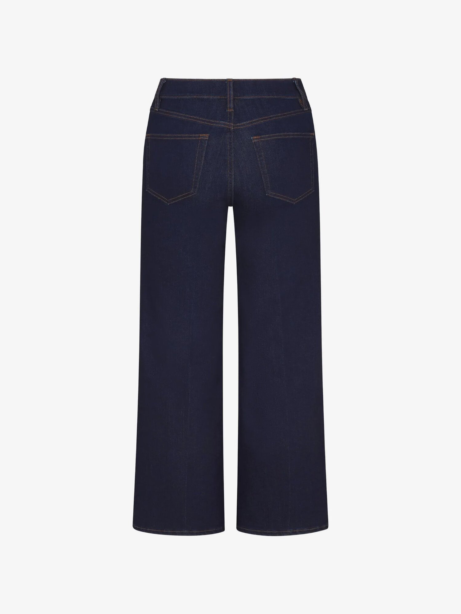 Джинсы широкие Frame Patch-pocket wide-leg jeans, размер 6, blue — фото 1