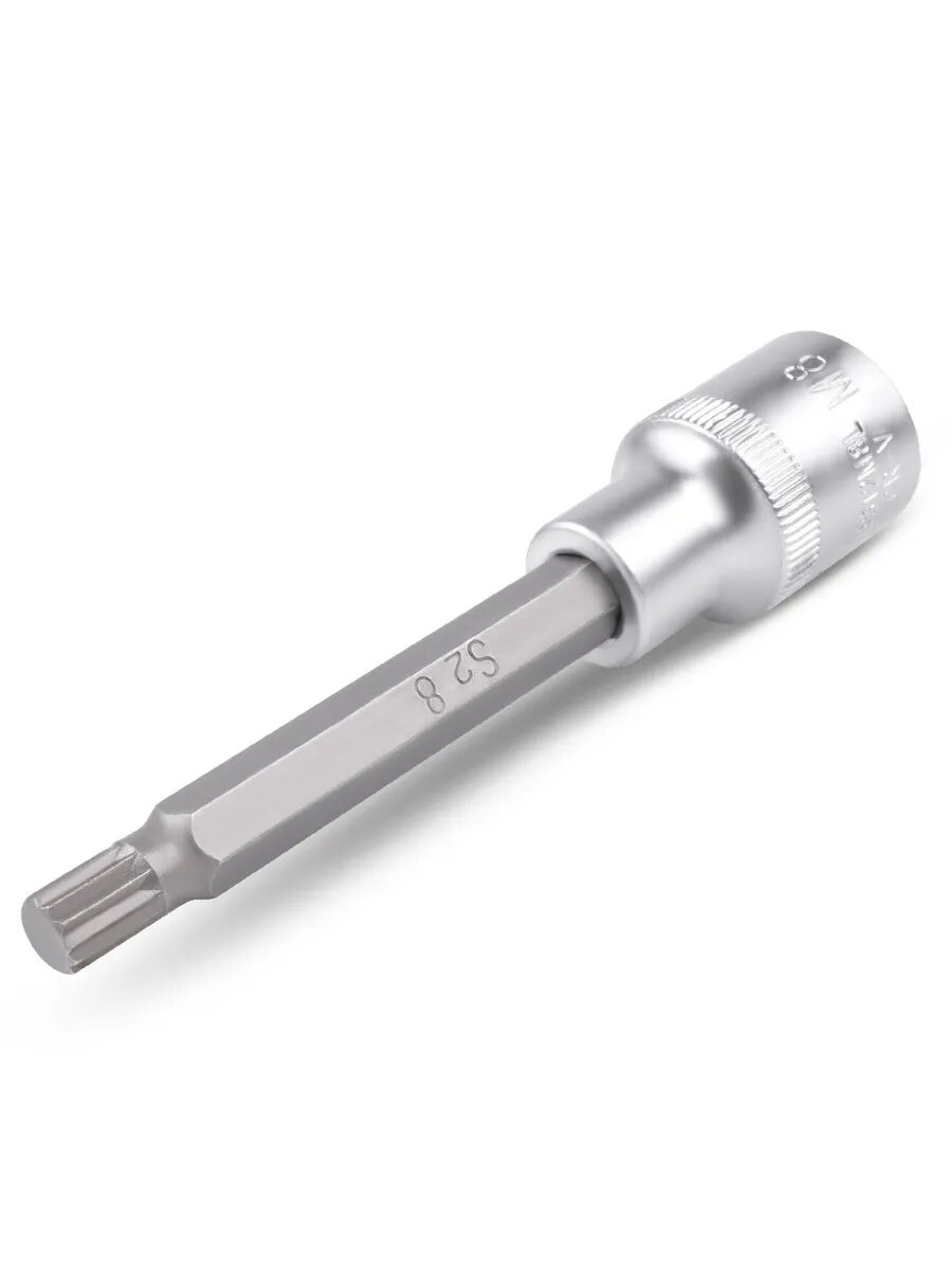 Головка торцевая с битой 1/2" Spline M8" (L=100 мм) BS12M8L