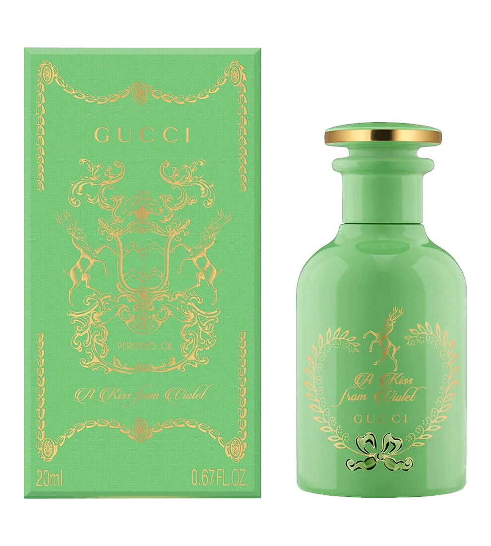 Gucci A Kiss From Violet масло парфюмерное для женщин и мужчин 20 мл - Поцелуй Фиалки Гуччи