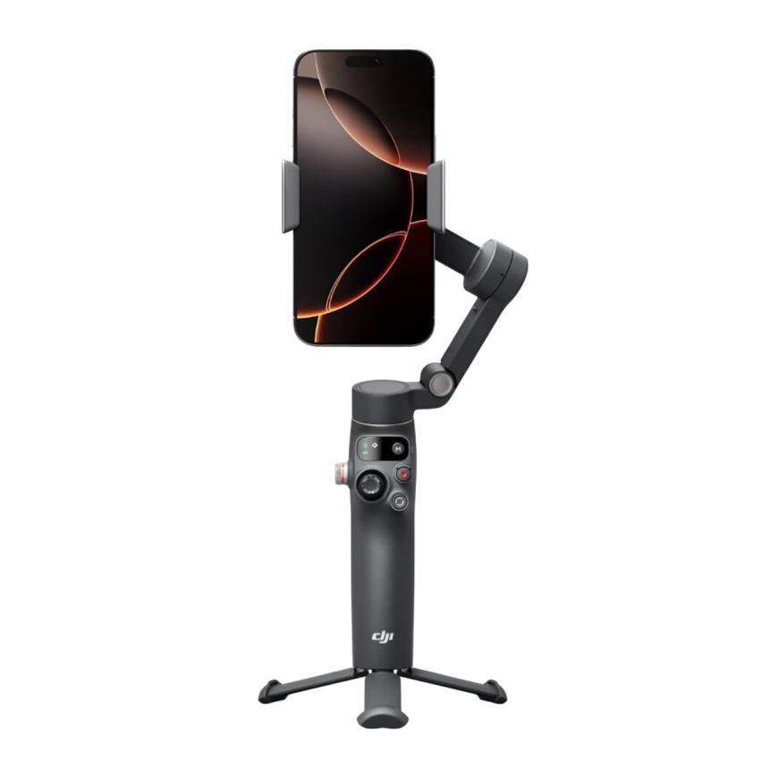 Стабилизатор DJI Osmo Mobile 8, 3-х осевая стабилизация, Bluetooth, серый, черный
