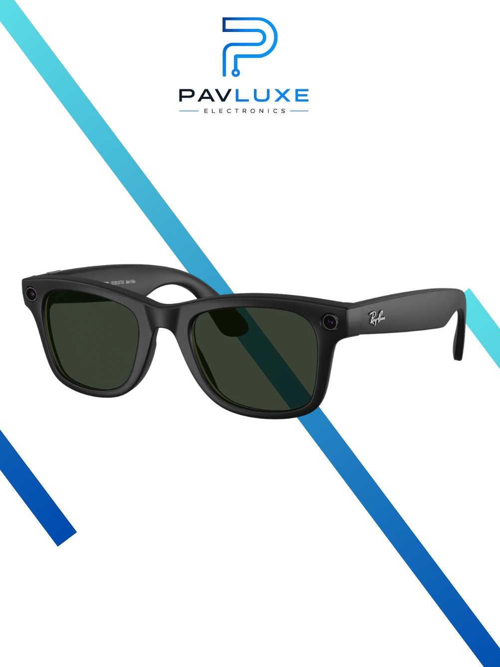 Ray-Ban Wayfarer RW4008, Shiny Black/G15 Green, размер S53 (L) 601/SB53