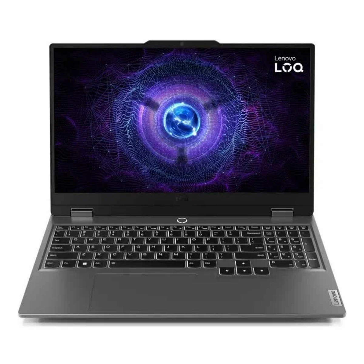 Ноутбук Lenovo LOQ 15IRX9 серый 15.6" FHD, IPS, 144Гц, Core i7 13645HX 32Гб/SSD 512Гб, RTX 4050 (6Гб) Win 11pro