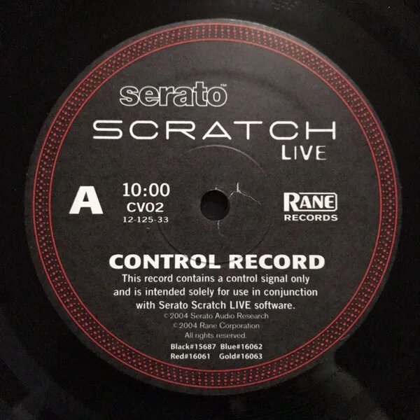 Serato Scratch Live Control Record - 2nd Edition — фото 1