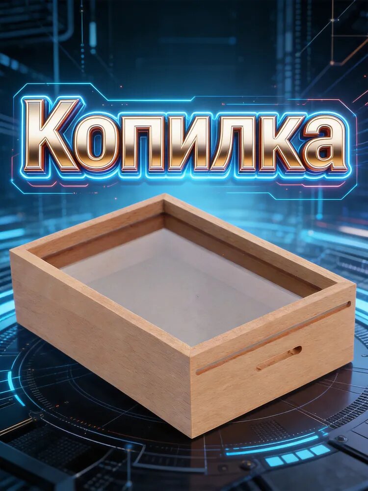Копилка, 13.22х4.64 см