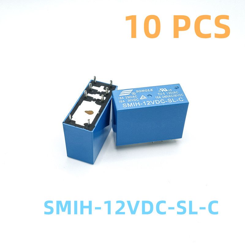 10 шт Pеле SMIH-12VDC-SL-C 8 PIN 16A 250VAC