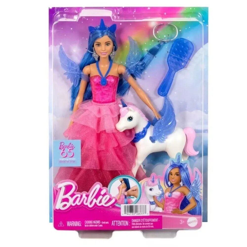Куклы Barbie/Sapphire Unicorn Suit HRR16/Подарок для девушки/30cm
