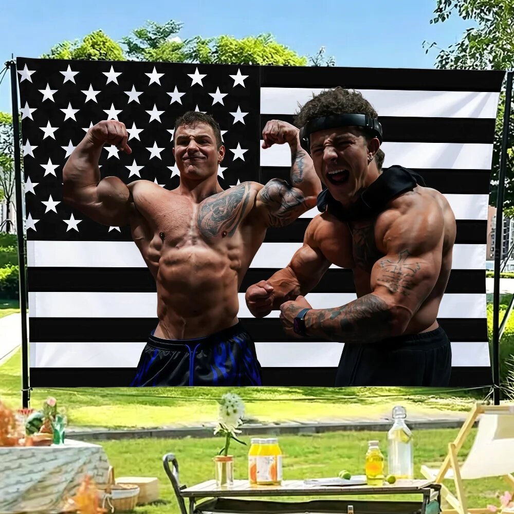 Флаг США Influencer T-Tren Twins-S QZ152x244CM, 3