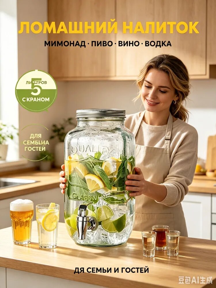 Диспенсер для напитков 5 л