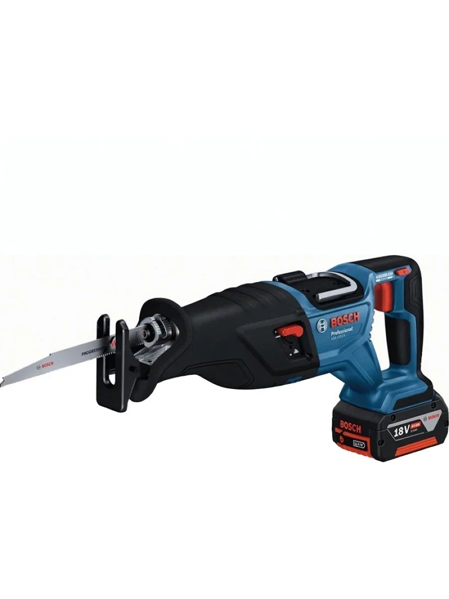 Аккумуляторная сабельная пила BOSCH Professional GSA 185-LI (1 x 5 Ач, ЗУ) в кейсе