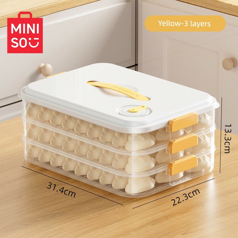 Контейнер для заморозки пельменей Miniso: пищевой лоток для хранения вонтонов и пельменей, специальный лоток для