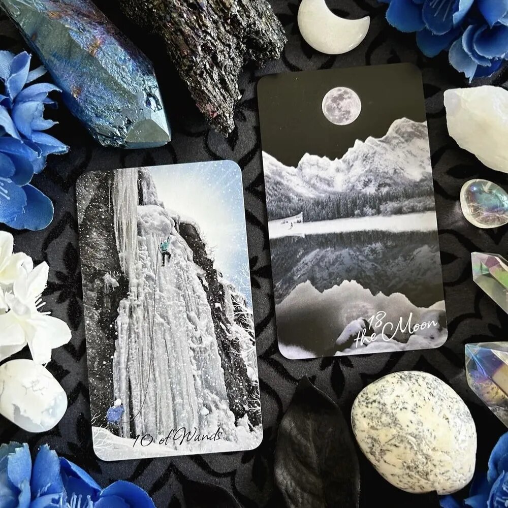 Карта Таро "Winter Season Tarot" 12X7CM, 78 карт, мелованная бумага