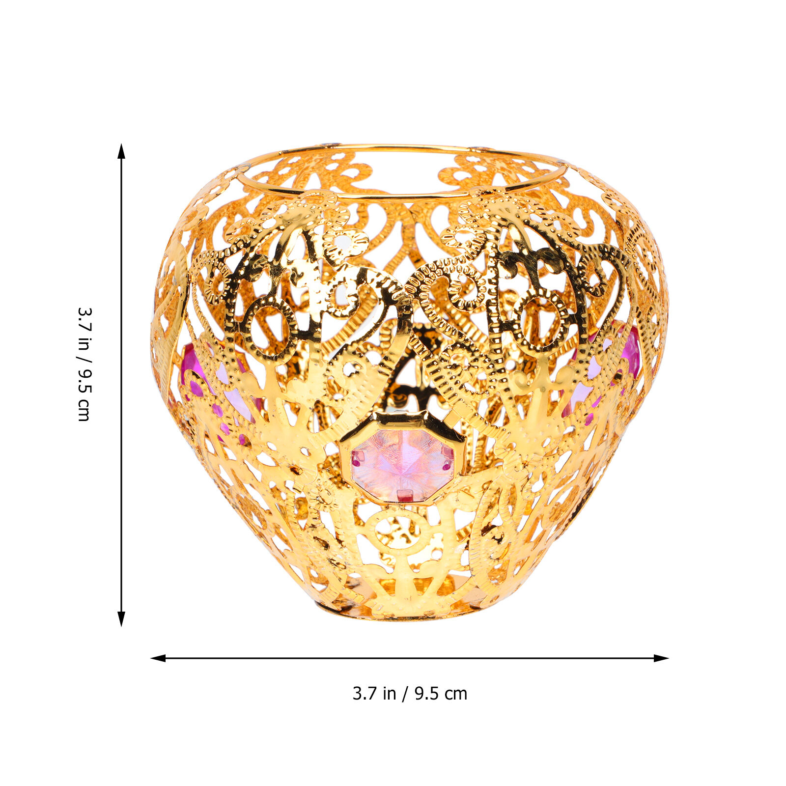 Ламповый Рассеиватель Света Из Металла 1 Штук Golden 9.5x9.5cm