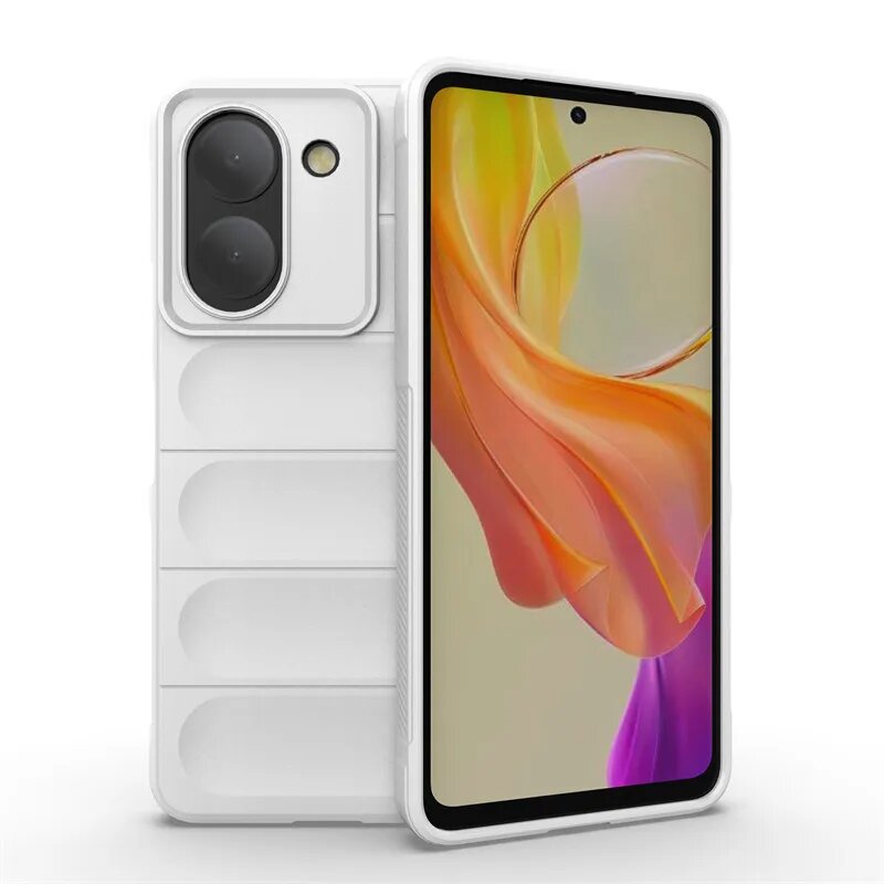 Чехлы для Vivo Y36 4G Global, чехол для Vivo Y36 4G Global, противоударный силиконовый Белый, White