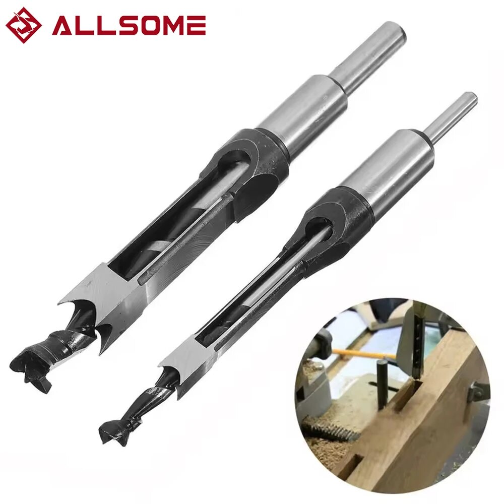 Спиральное сверло Allsome HT1296-1298 для дерева 10 мм/16 мм 10mm