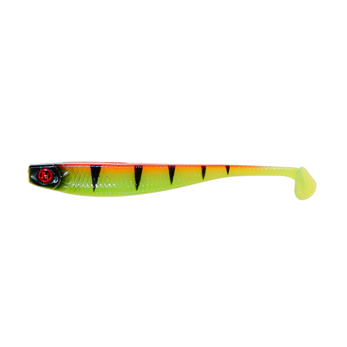 Виброхвосты Narval Skinny 12см цвет 052 (Orange Perch) (4шт)
