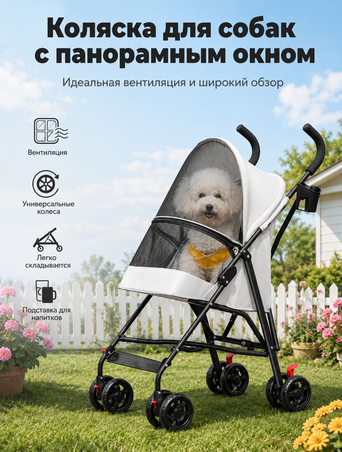 Коляска для домашних животных
