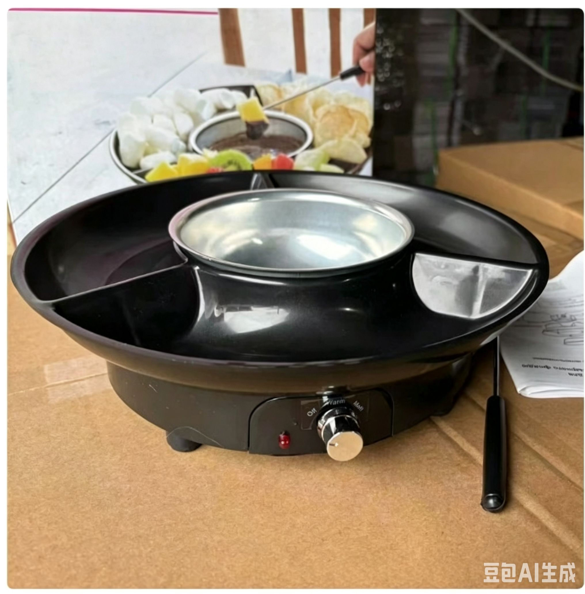 Фондю с сыром и шоколадом