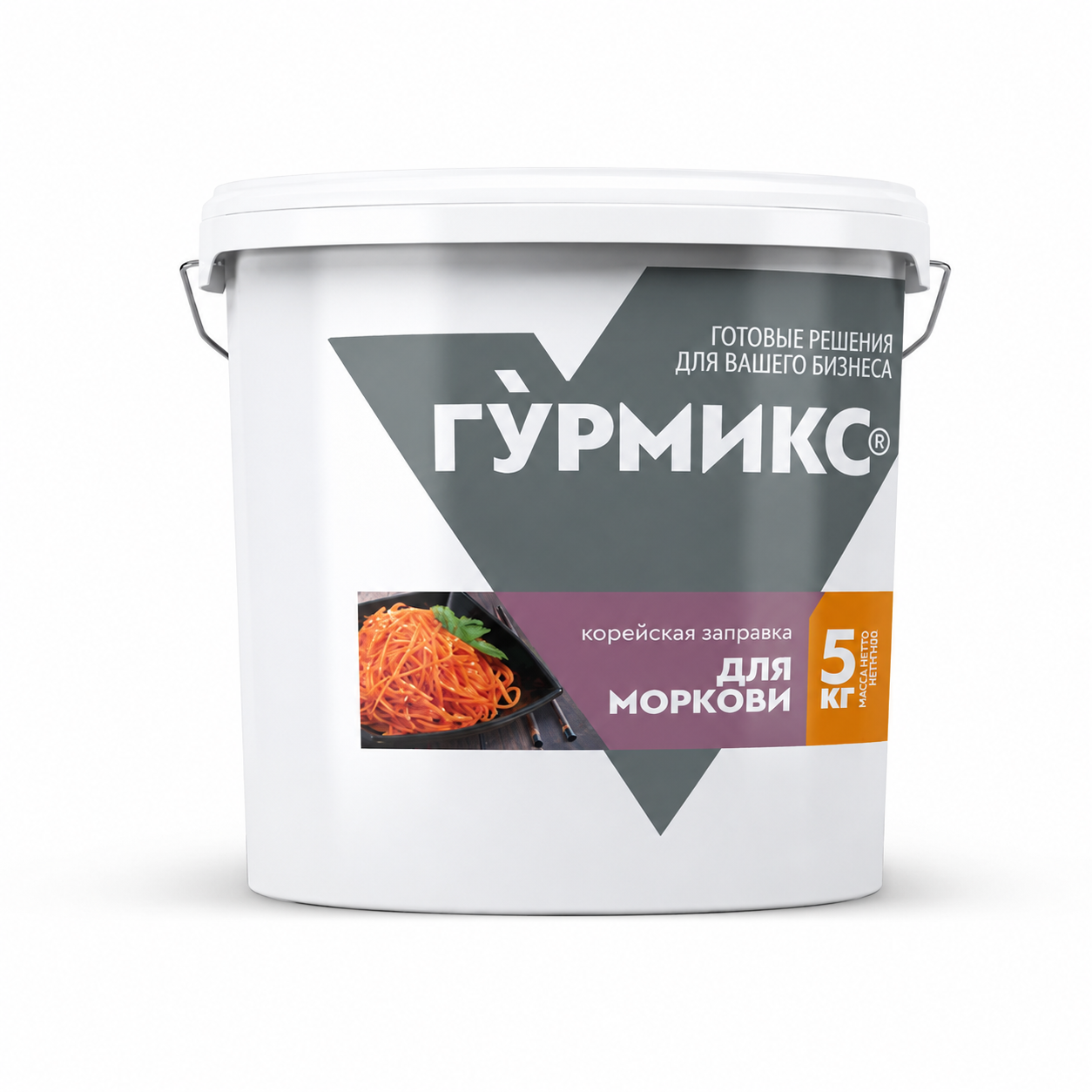 Заправка корейская для моркови 5кг Гурмикс, для приготовления салатов из моркови с различными добавками.