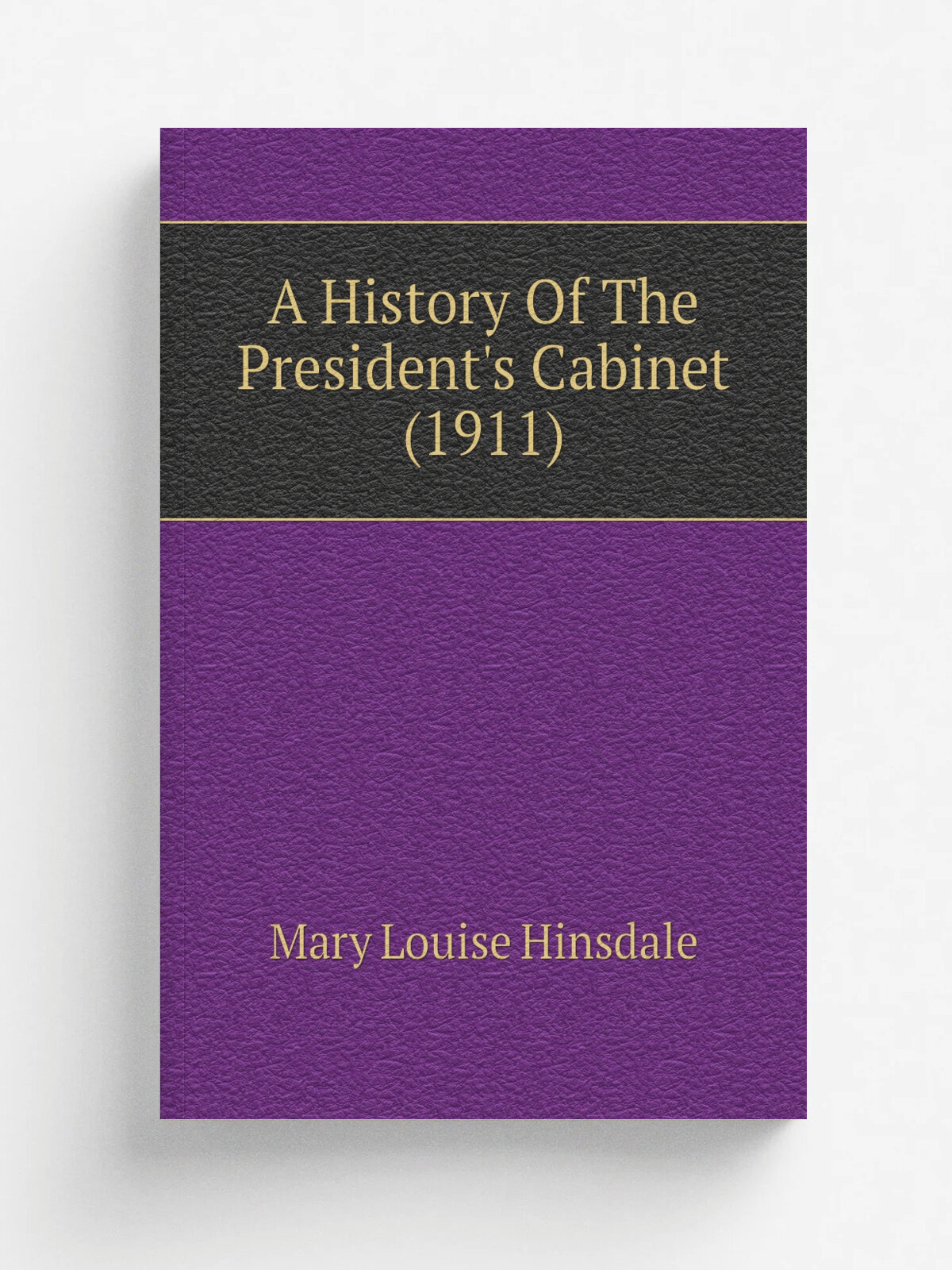 A History Of The President's Cabinet (1911)