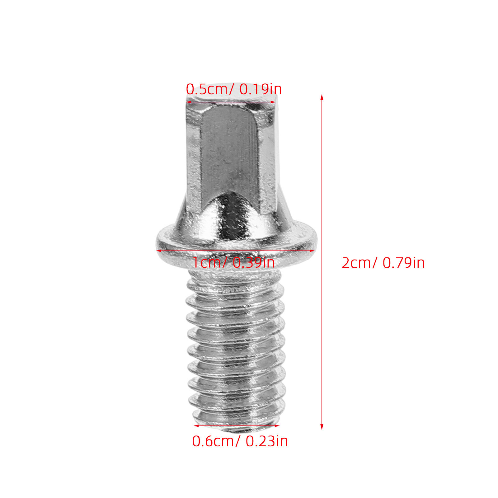 10 Штук Винты Для Ударных Инструментов M6x10Mm Замена Аксессуаров Для Барабанов 2.00X1.00X1.00Cm