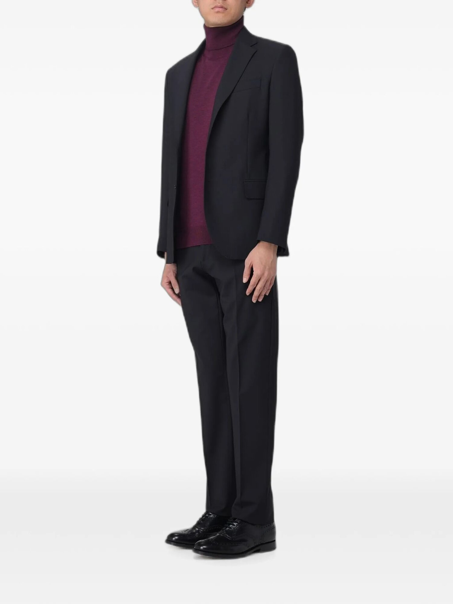 Комбинезон Notch-lapel single-breasted suit, размер 48, серый — фото 1