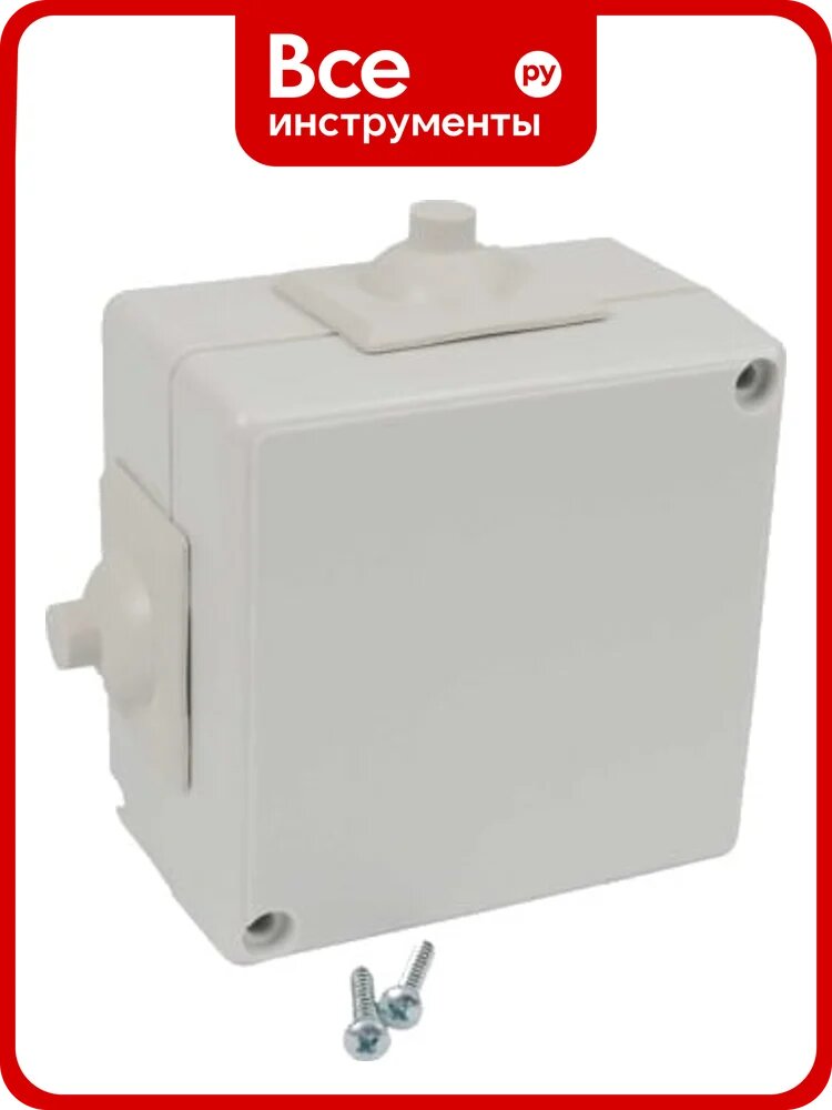 Распределительная коробка KOPOS 8106 KA для открытой проводки 72х72х42 IP40 – коробка из ПВХ с крышкой наружный монтаж