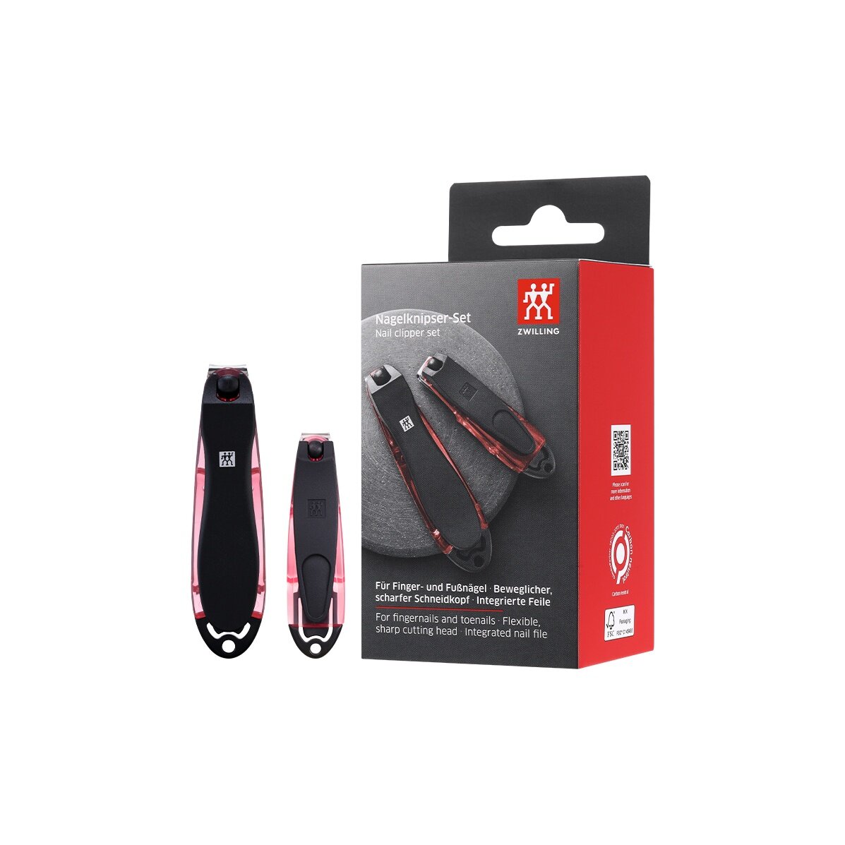 ZWILLING DE Zwilling 360° Вращающиеся Ножницы для ногтей Оригинальные Импортные Пинцет с отделкой гвоздём