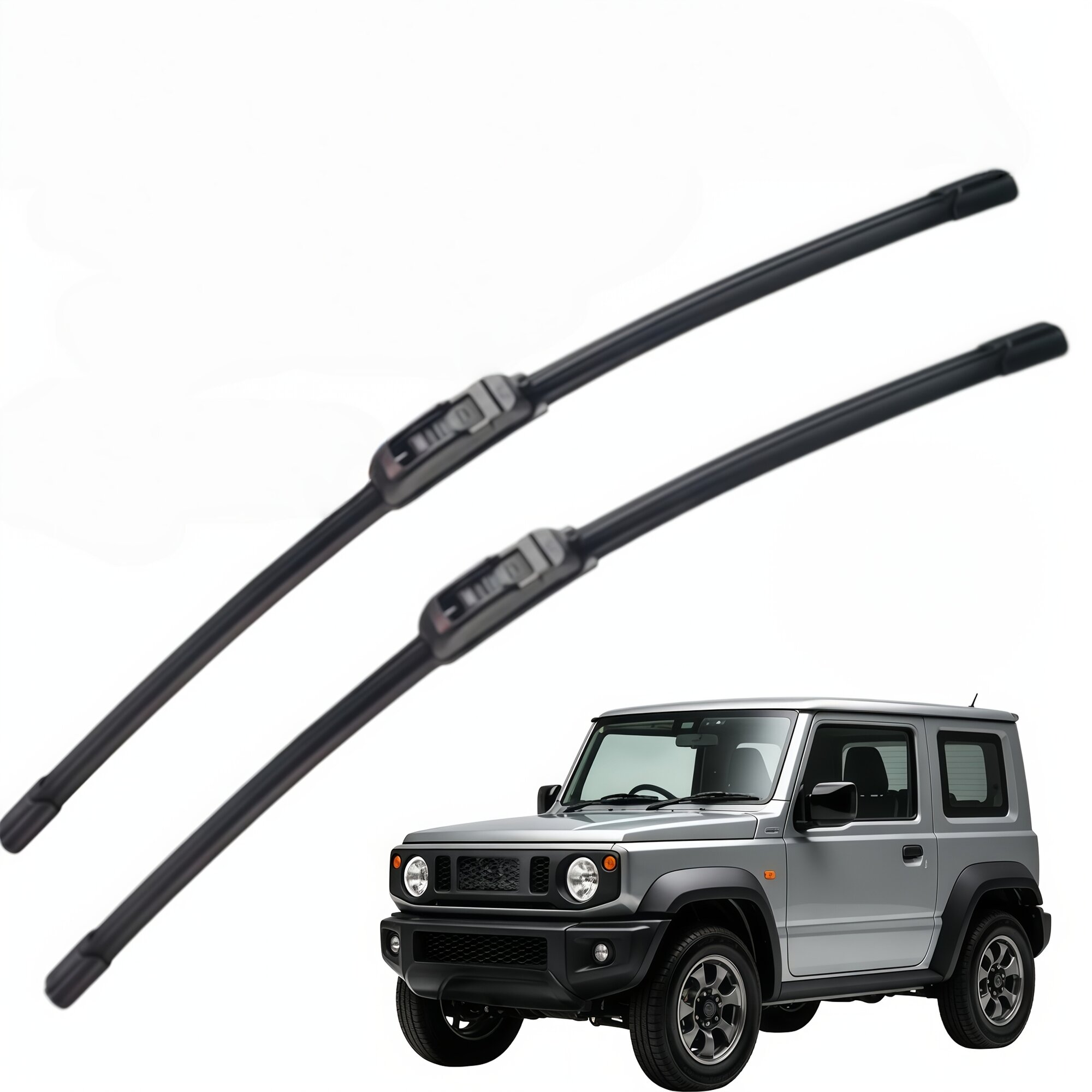Щетки стеклоочистителя 2 шт, U-образные, 18+16 дюймов, для Jimny 2007-2017