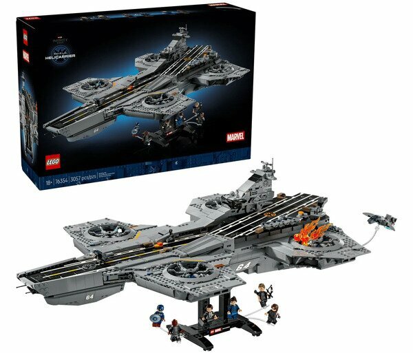 Конструктор LEGO Marvel 76354 Авианосец Геликарриер (Lego 76354)