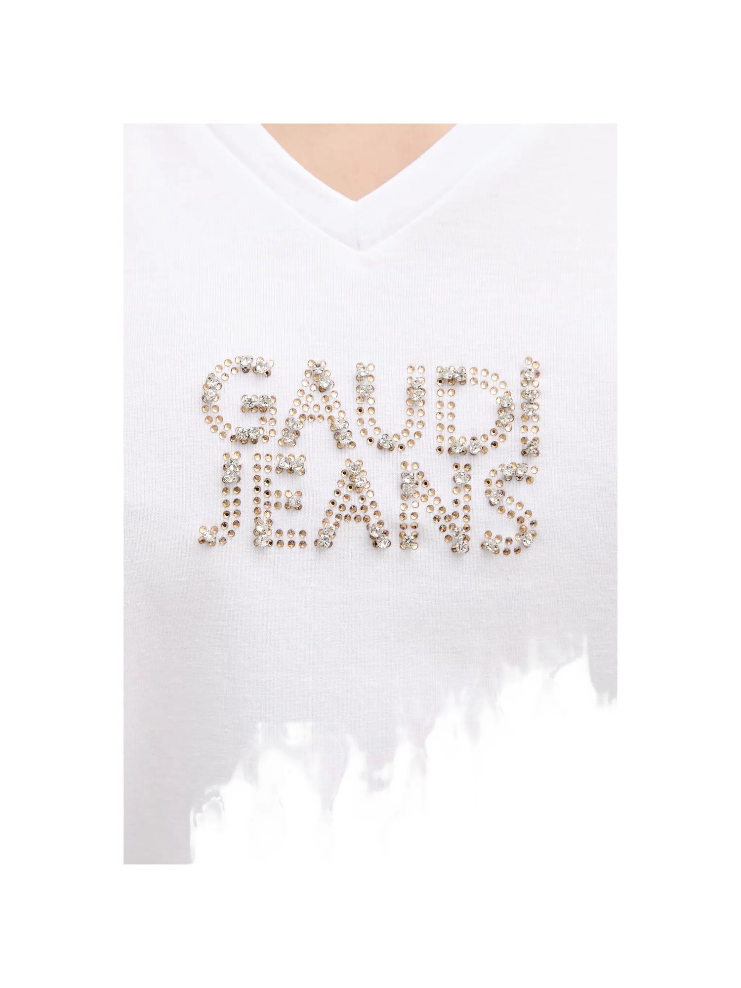 Футболка Logo-embellished knot-detail T-shirt