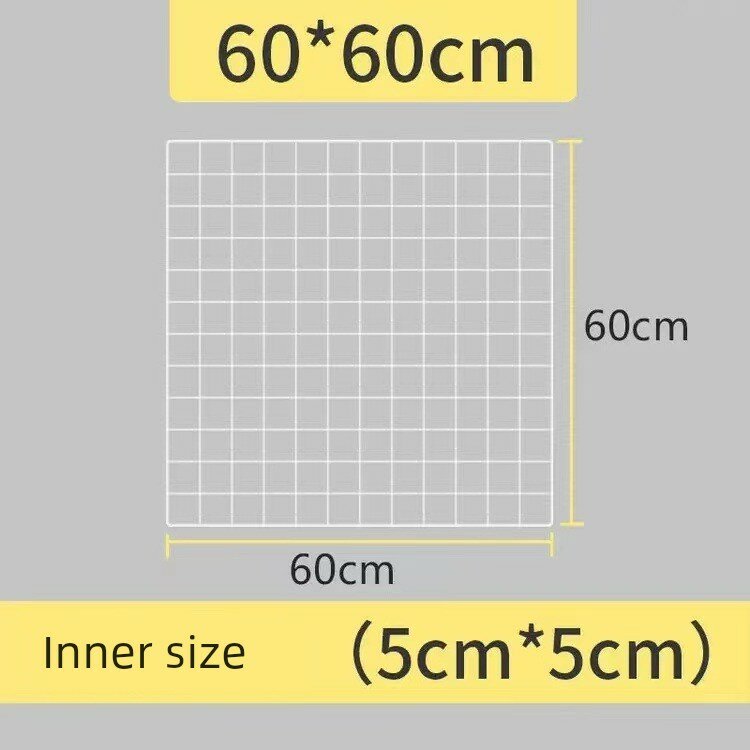 Панель кошачьего барьера 60x60 см железная сетка для дома без сверления