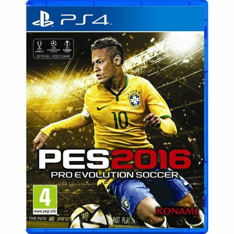 Игра PES 2016: Pro Evolution Soccer (русские субтитры) для PS4